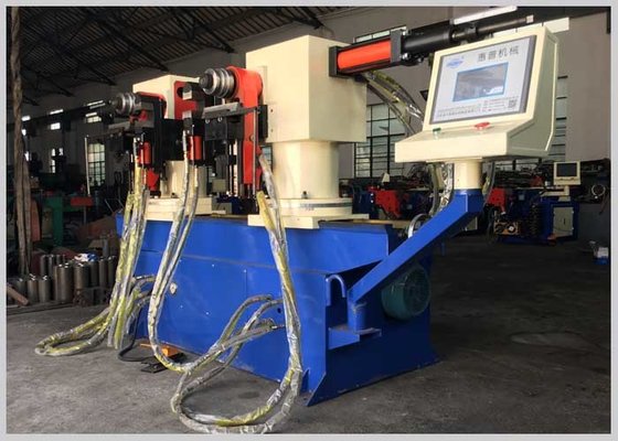Semi Automatic Stainless Steel Pipe Bender , Double End Pipe Bending Equipment supplier