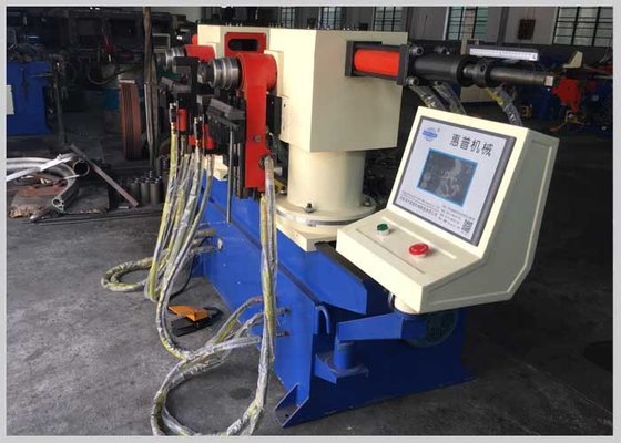 Hydraulic Double Head Pipe Bending Machine 220v / 380v 5.5kw Max Bending Radius 200mm supplier