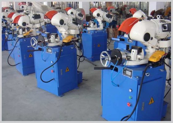 Small Semi Automatic Pipe Cutting Machine Single Sawing High Speed Easy Operation supplier