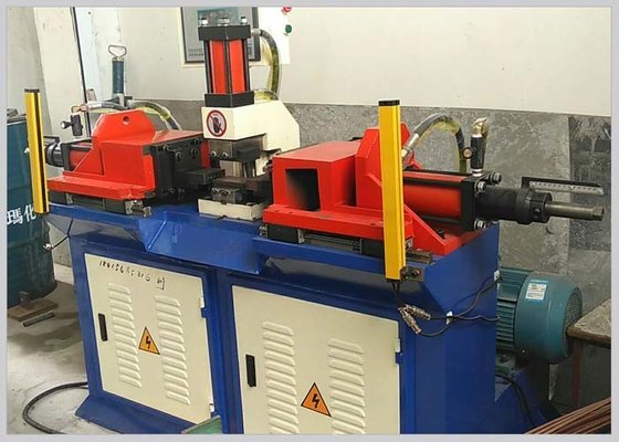 Double Head Tube Pipe End Forming Machine 110v 220v / 380v Low Power Consumption supplier