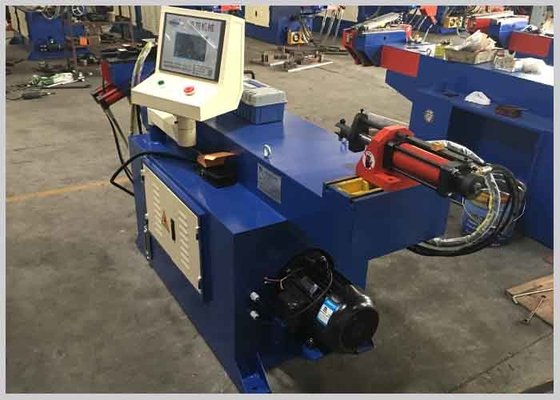 Full Automatic Hydraulic Exhaust Pipe Bender , Pipe Bending Equipment Easy Operation supplier
