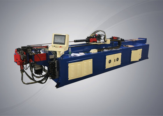 PLC System Controller Automatic Tube Bender For Steel Racks Manufacturing supplier