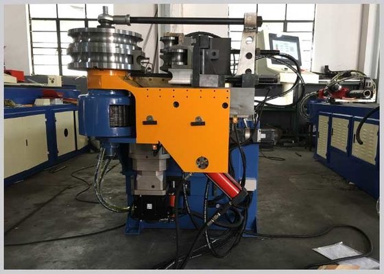 Multi Axis Double Moulds Full Automatic Pipe Bender With Assistant Pushing Function supplier