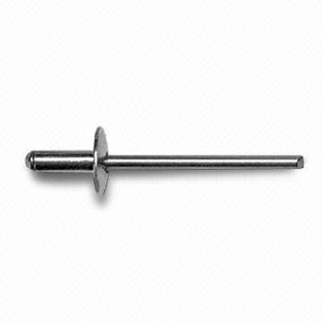 Dome Head Stainless Steel / Aluminium Open End Blind Rivet Hardware For Construction Industry