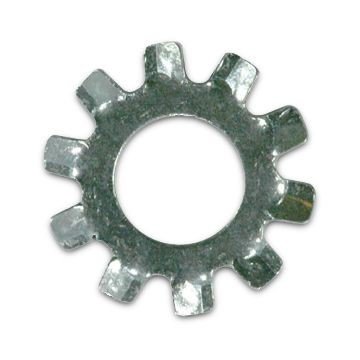 Lavadora de cerradura externa de los dientes del acero de carbono/del acero inoxidable, lavadoras de fijación de los dientes DIN6916