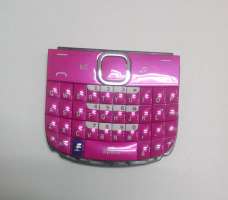 Gold Stainless Steel Metal Keypad / Cell Phone Keypad Camera Deco for Mobile