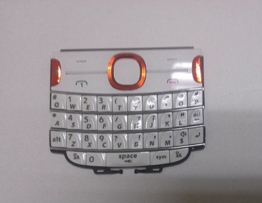 Gold Stainless Steel Metal Keypad / Cell Phone Keypad Camera Deco for Mobile