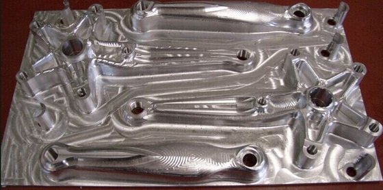 Llave de aluminio de la bici de las piezas del CNC que trabaja a máquina AISI-6063-T6 con difícilmente la anodización