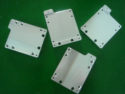 Alodine Clear Aluminum CNC Precision Machining Parts Heatsink GWHI/GBEL In Vela Products