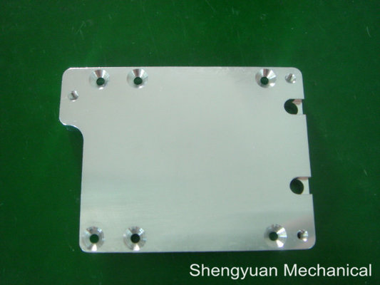 Alodine Clear Aluminum CNC Precision Machining Parts Heatsink GWHI/GBEL In Vela Products