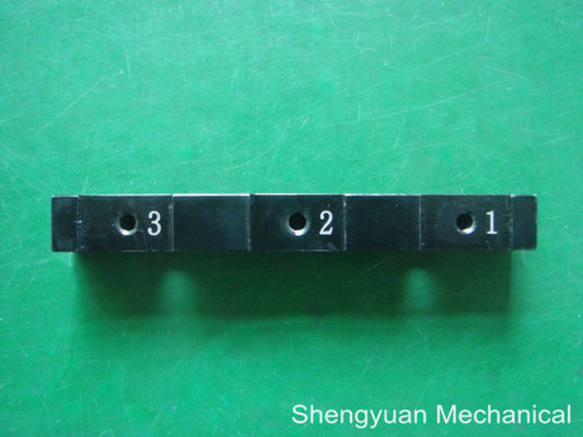 Ra1.6 CNC Turning Machining with Black Zinc Steel Slide Tool Mount