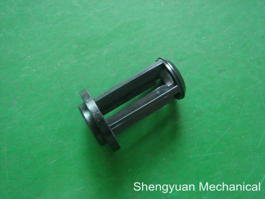 Custom Plastic CNC Precision Machining , Black POM / Derlin Spine Injection