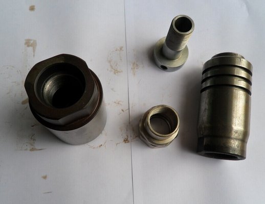 precise casting Precision Machined Parts of Carbon steel / Aluminum