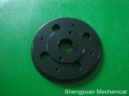 Black Anodize Precision Turned Parts Al6061 Chromira Core Hub Base Take Up