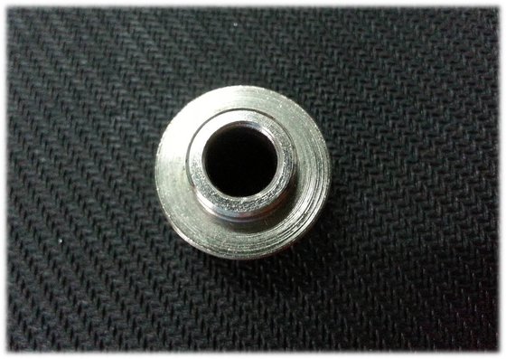 Nikel Plated Highly Precise CNC Aluminium Spare Parts / Aerospace RF Connector