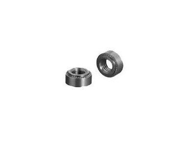High precision metal parts CNC aluminum bolt and nut red anodized finish