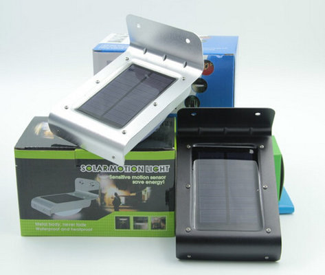 Garden 120lm IP65 Solar Powered Wall Lights With Motion sensor