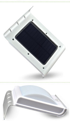 Garden 120lm IP65 Solar Powered Wall Lights With Motion sensor