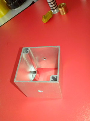 Proceso de las piezas del CNC del pequeño aluminio que trabaja a máquina/piezas principales de la máquina del CNC