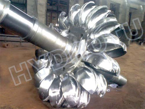 Hydro Pelton Turbine Runner  with Forge CNC Machining for High Head Hydropower Project