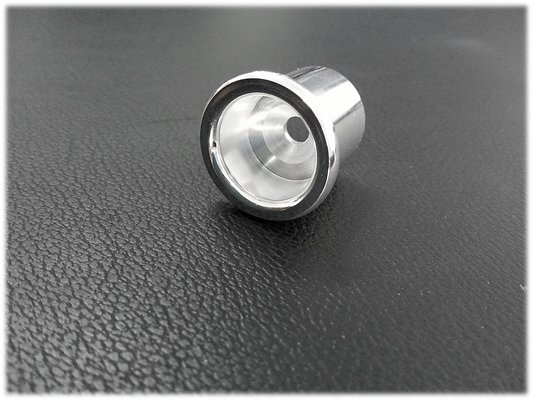 Pieza dada vuelta precisión del aluminio 6061 del CNC del espacio aéreo que trabaja a máquina niquelado