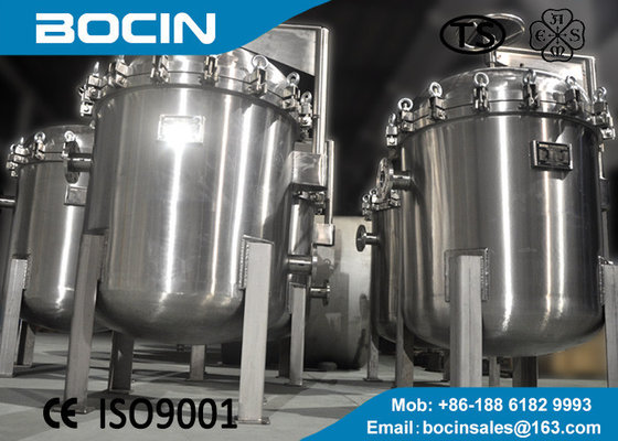 Sistema líquido medio de la filtración del agua del cárter del filtro de bolso del acero inoxidable de la precisión