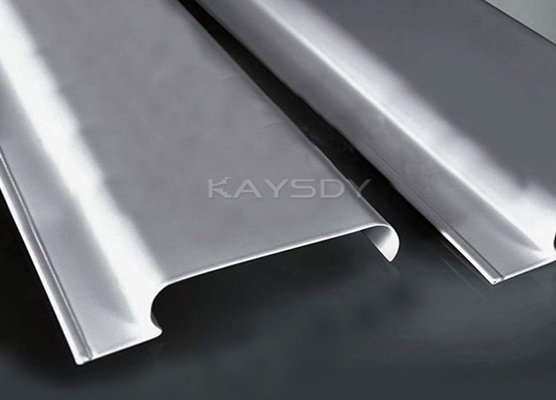 Suspended metal lath ceiling , metal linear ceiling 100 * 3000 , 300 * 3000mm