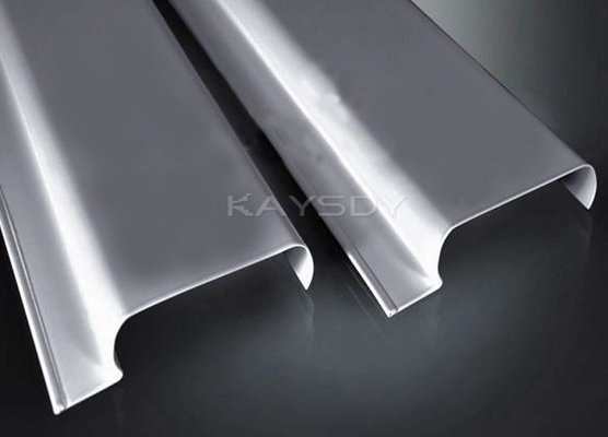 Suspended metal lath ceiling , metal linear ceiling 100 * 3000 , 300 * 3000mm