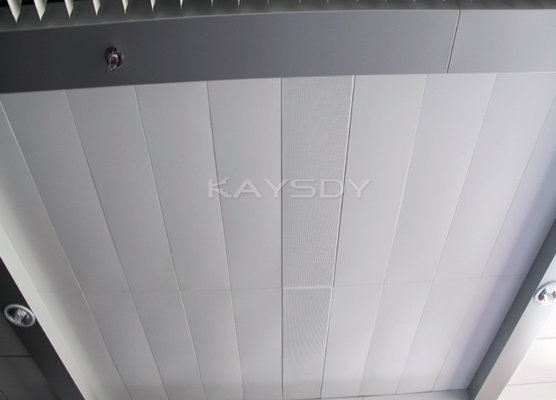 Suspended metal lath ceiling , metal linear ceiling 100 * 3000 , 300 * 3000mm