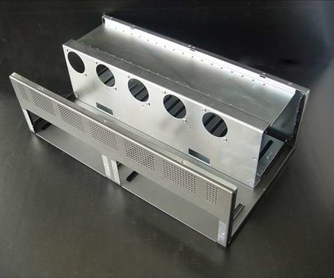 CNC Lathe / Bending Sheet Metal Parts Kiosk Shelf Box ASTM / AISI / BS