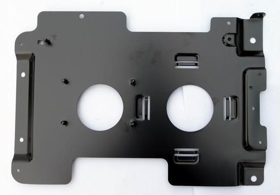 1.8mm Mild Steel Sheet Metal Punching Parts For Automotive ISO 9001