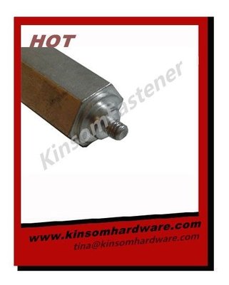 Special hexagon hollow step rivets nuts standoffs made for machining metal process