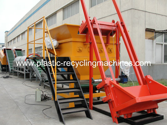 Stainless Steel Waste Plastic Recycling Machine PET Bottle Recycling Plant
