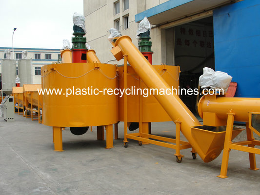 Stainless Steel Waste Plastic Recycling Machine PET Bottle Recycling Plant