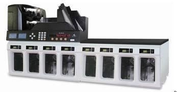 eleven pockets currency sorting machine