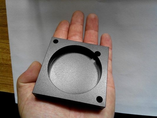 Manga de la precisión del centro de máquina del CNC y bloque modificados para requisitos particulares de la ayuda que trabajan a máquina para la máquina de pulir