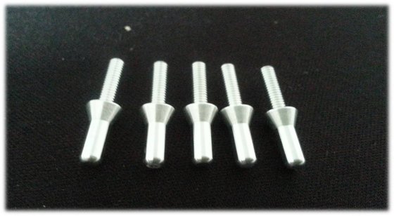 Precise Machining CNC Aluminium Instrument Parts Tube Cap with M3 Screw Thread