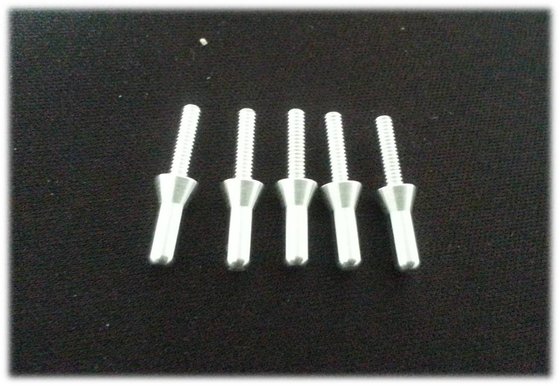 Precise Machining CNC Aluminium Instrument Parts Tube Cap with M3 Screw Thread