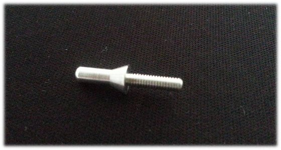 Precise Machining CNC Aluminium Instrument Parts Tube Cap with M3 Screw Thread