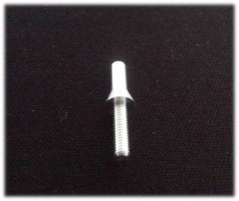 Precise Machining CNC Aluminium Instrument Parts Tube Cap with M3 Screw Thread