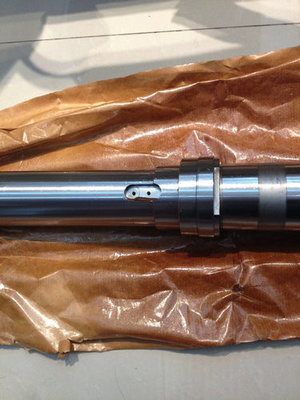 Chrome / Nickel Plating Precision Custom Machined Parts Stainless Steel Long Axis
