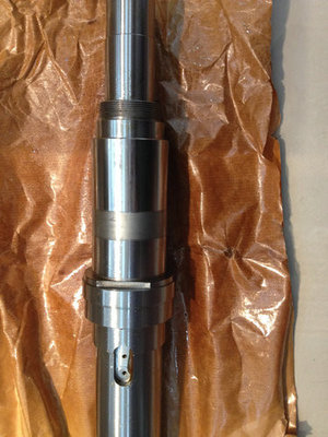 Chrome / Nickel Plating Precision Custom Machined Parts Stainless Steel Long Axis