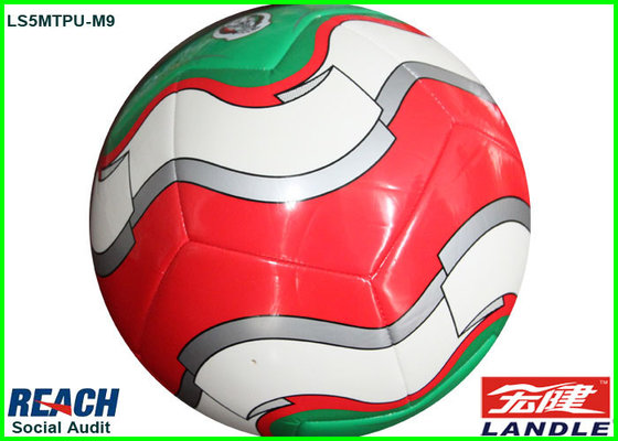 Customized Machine Stitched Official Soccer Balls in TPU Synthetic Leather