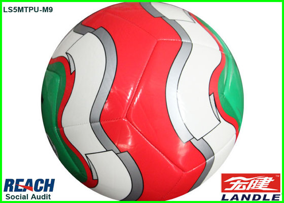 Customized Machine Stitched Official Soccer Balls in TPU Synthetic Leather