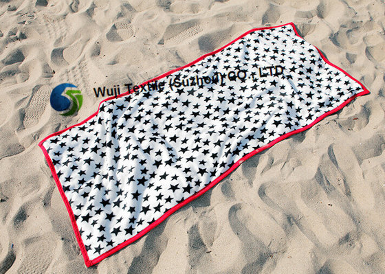 La estrella Cinco-acentuada modeló el lavado modificado para requisitos particulares de la máquina de las toallas de playa de la microfibra