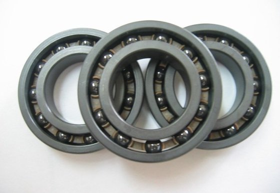 Open High Speed Wheel Deep Groove Ball Bearings With Steel Cage