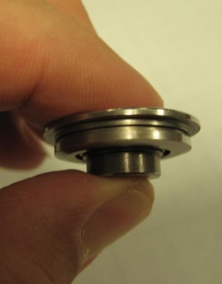 Flange miniature ball bearings