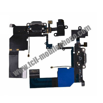 Cable de la flexión del teléfono móvil para el conector del cargador de Iphone 5S