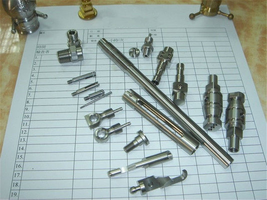 Piezas trabajadas a máquina profesionales del acero inoxidable