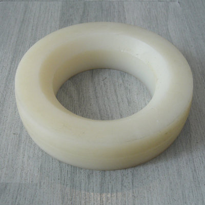 White PA6 O rings nylon plastic seal rings custom machining o rings